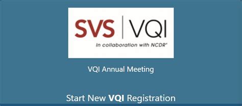 The Vascular Quality Initiative Vqi Annual Meeting Vqi Vam