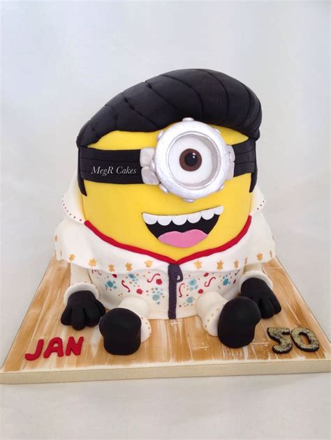 Elvis Minion Minions Minion Cupcakes Minion Cake