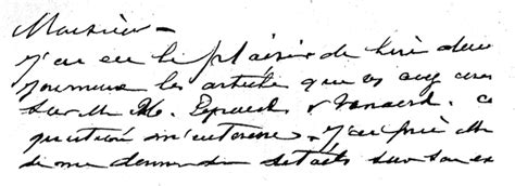 Handwriting Of Michel Eyraud 1843 1891 Assassin Of Bailiff Augustin