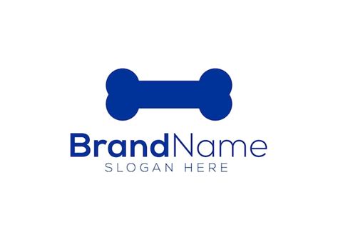Premium Vector Minimal Bone Icon Logo Design Template