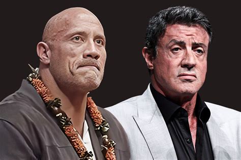 Sylvester Stallone Se Une A La Estrella De Ufc Cuando Dwayne Johnson Dejó Que Las Emociones Lo