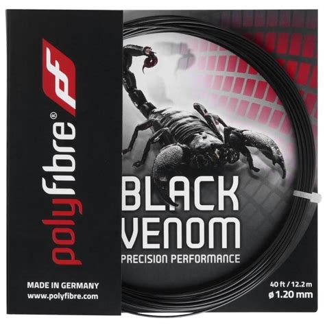 Corda Polyfibre Black Venom 18l 120mm Set Individual Centauro