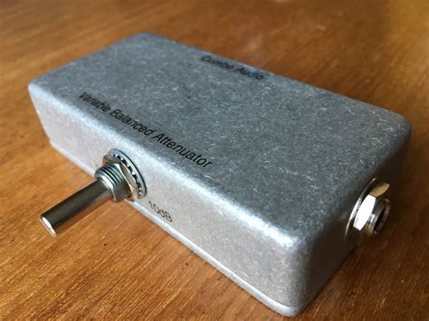 Variable Balanced Attenuator Coombe Audio