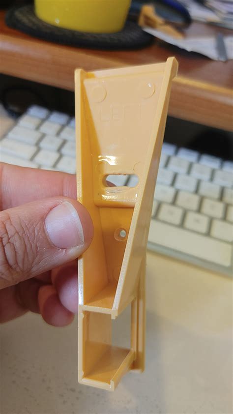 Hanging Drawer Rail Bracket By Turborave Download Free Stl Model