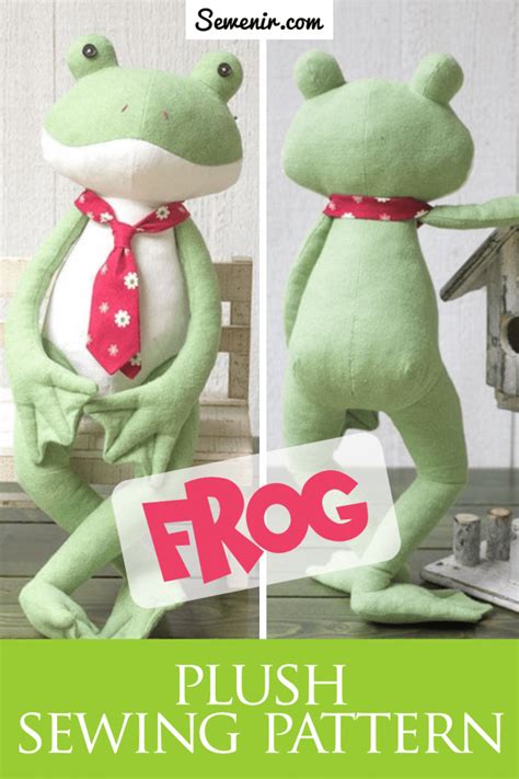 Frog Sewing Pattern Frog Pattern To Sew Toy Frog Doll