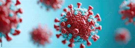 Hepatitis B And C Disease Idea Detailed Microscopic View Of A Virus Illustrating Its Structure