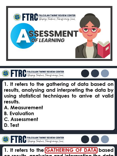 Assessment Of Learning Pdf Educational Assessment Validity