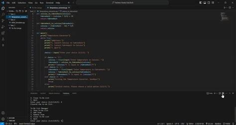 Ashad Hussain On Linkedin Pythondevelopment Technohacksedutech Temperatureconverter