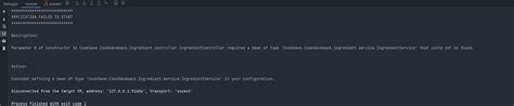 Parameter 0 Of Constructor In Required A Bean Of Type That