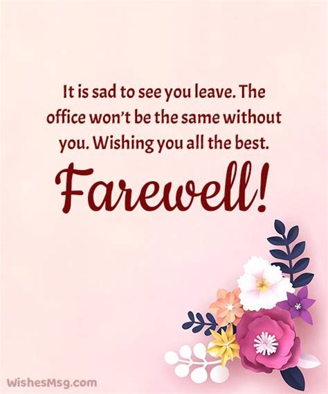 150 Farewell Messages Wishes And Quotes Artofit