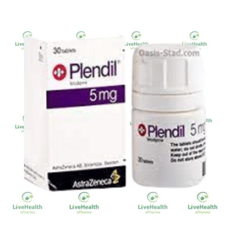 Plendil 5mg Felodipine Sanlive Pharmacy
