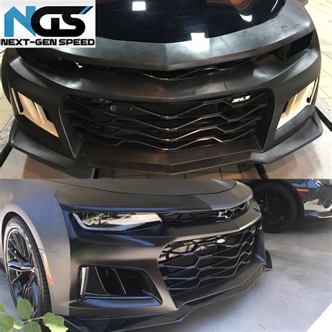 2016 18 Camaro Zl1 Style Bumper Conversion Kit Lt Rs Lt1 Ss Next
