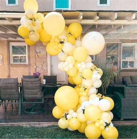 Lemon Themed Balloon Garland Artofit