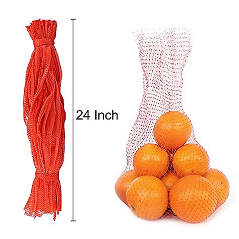 Temucy 24 Inch Reusable Mesh Bags For Seafood And Garden