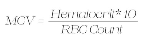 Mean Corpuscular Volume MCV Definition Optimus Medica