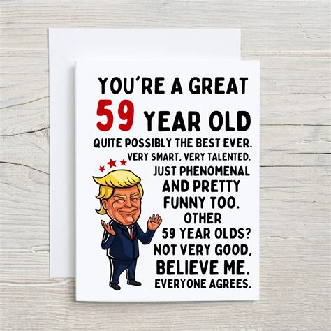 59th Birthday Card 59th Birthday 59th Birthday T Happy 59th