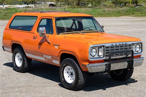 No Reserve 1978 Dodge Ramcharger Macho 4x4 For Sale On Bat Auctions