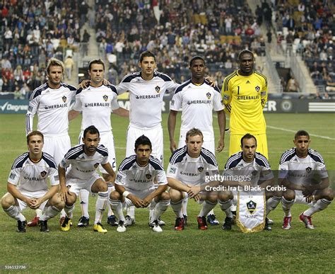 La Galaxy Team Photo With Starting Line Up From Game Against Nachrichtenfoto Getty Images