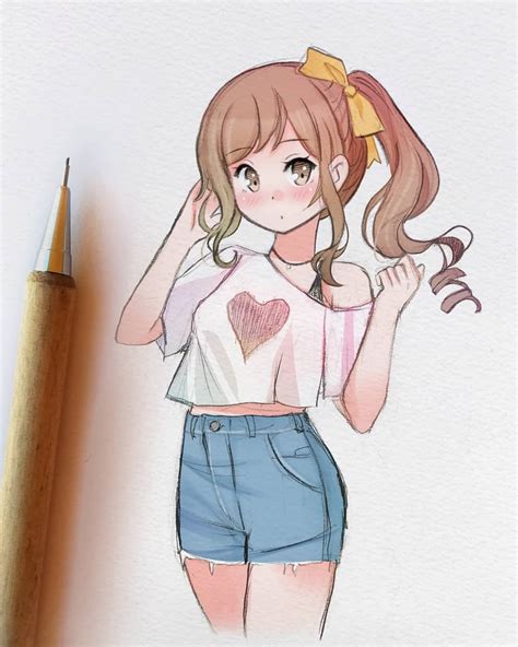 Anime Drawings In Color At Larry Bradburn Blog