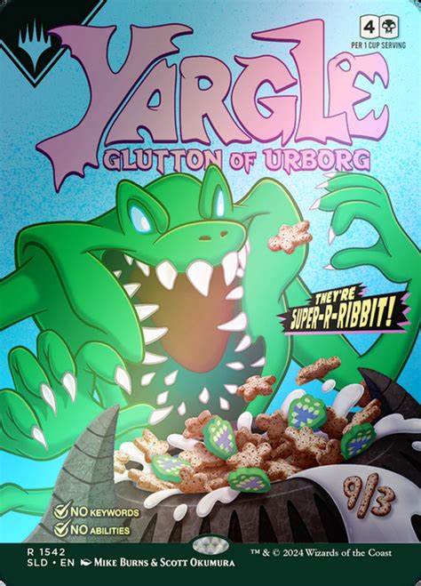 Yargle Glutton Of Urborg Magic The Gathering Mtg Cards