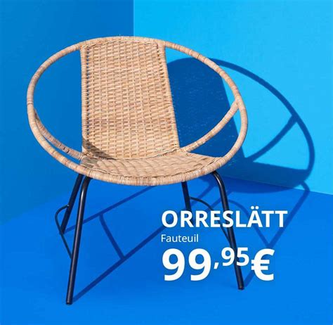 Promo Orreslätt Fauteil Chez Ikea Icatalogue Fr