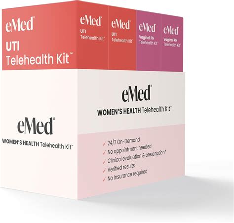 Emed Womens Health Telehealth Kit 2 Urinary Tract