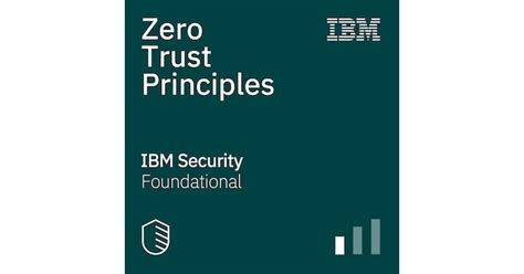 Thomas Ebsen On Linkedin Ibm Security Zero Trust Principles Was Issued
