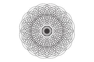 Mandala Geometric Design Graphic By Vladimir Carrer · Creative Fabrica