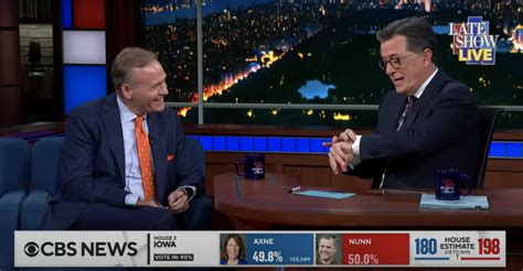John Dickerson Election Night 2022 John Dickerson On The Late Show With Stephen Colbert