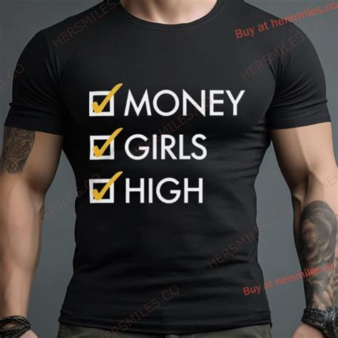 Mindless Self Indulgence Merch Money Girls High Shirt Hersmiles