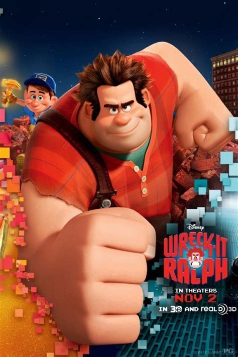 First Character Posters For Disney39s Wreckit Ralph Movienewzcom