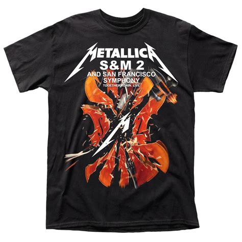 Metallica The San Francisco Symphony Sandm 2 Polera De NiÑo Impresion