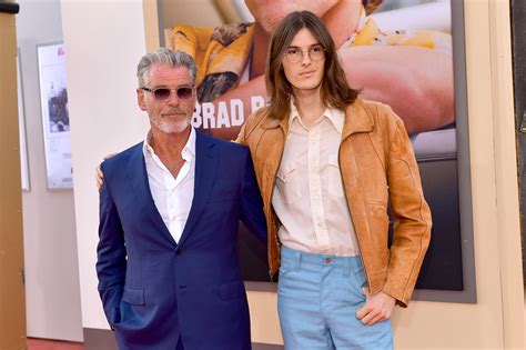 Dylan Brosnan Pierce Brosnans Sons Dylan And Paris Make Rare