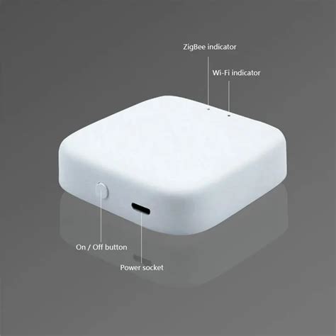 Manufacturer Wholesale Zigbee Modbus Zigbee Gateway Remote Control Mesh Home Gateway Products