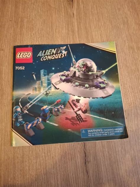 Lego Notice De Montage Instruction Alien Conquest 7052 Eur 500