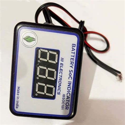 Ibsoc101 Battery Soc Indicator At ₹ 700 बैटरी डिस्चार्ज इंडिकेटर In