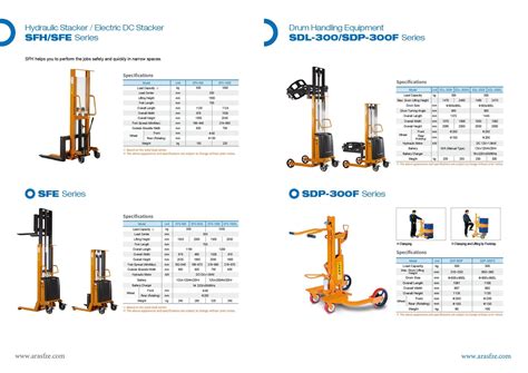 Warehouse Pallet Stacker Semi Electric Pallet Stackers Uae