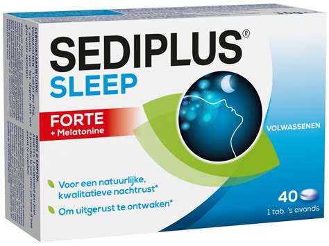 Sediplus Sleep Forte Voor Een Natuurlijke Kwalitatieve Slaap