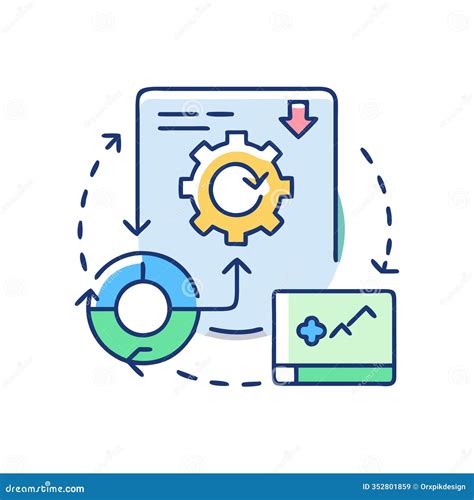 Icon For Assessing Project Lifecycle Processes Stock Vector Illustration Of Price Economy