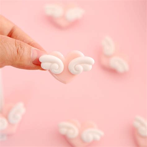 4 Pcslot Love Pink Heart Cute Pushpin Clip Thumbt Vicedeal