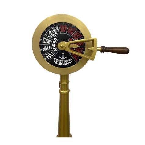 Brass Ship Engine Telegraph Authentic Maritime Style