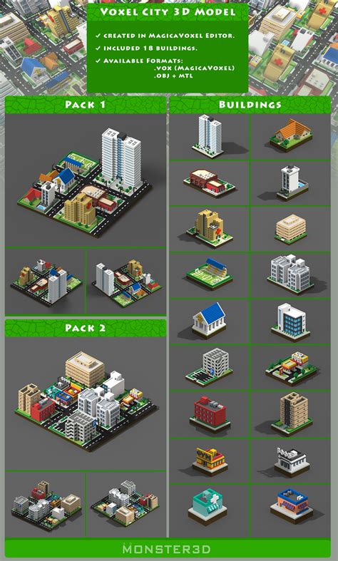 Voxel 3d Models Download Free3d