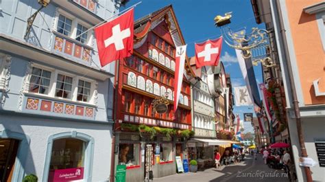 Аппенцель (Appenzell), Швейцария - путеводитель по городу, фото