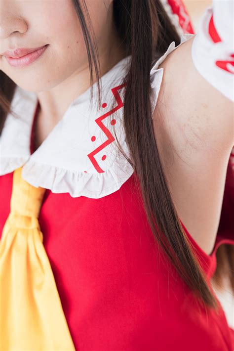 Anime Ero Cosplay Аниме эро косплей Anime Ero Cosplay Reimu Hakurei Hakurei Reimu