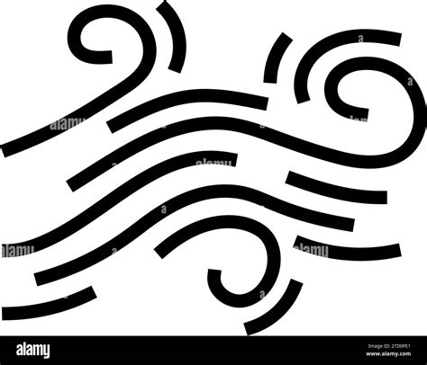 Speed Turbine Line Icon Vector Illustration Stock Vector Image And Art