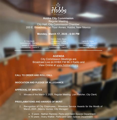 The City Of Hobbs Hobbs Nm