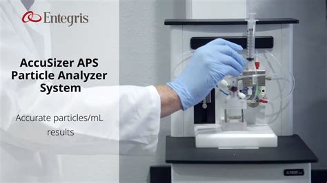 Accusizer Aps Particle Analyzer System From Entegris Youtube