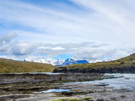 Patagonia View Of The Atlantic Ocean With Its Wildlife Of Penguins
