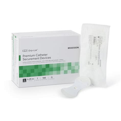 Mckesson Grip Lok Premium Catheter Securement Devices