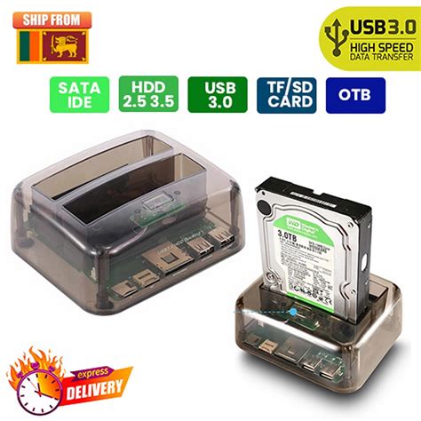 Usb 30 Dual Multifunction Hdd Docking Station S8 Multifunction Hard